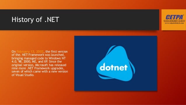 Introduction to Dot Net | PPTX | Computing | Technology & Computing