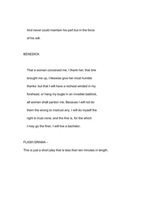 Introduction To Drama | DOC