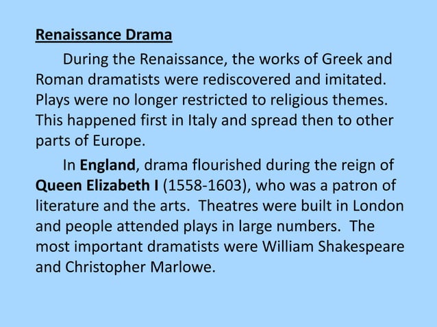 Introduction to drama | PPTX