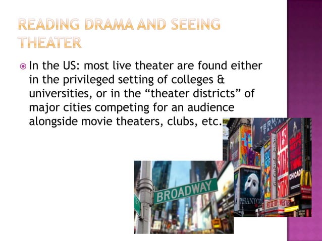 Introduction to drama, theater, and culture | PPTX | Theater Venues ...