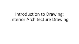 Introduction to drawing | PPT