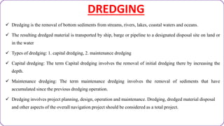 Introduction to dredging | PPTX