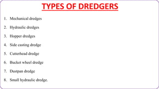 Introduction to dredging | PPTX