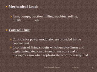 Introduction to Electric Drives | PPTX