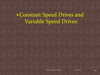 Introduction to Electric Drives | PPTX