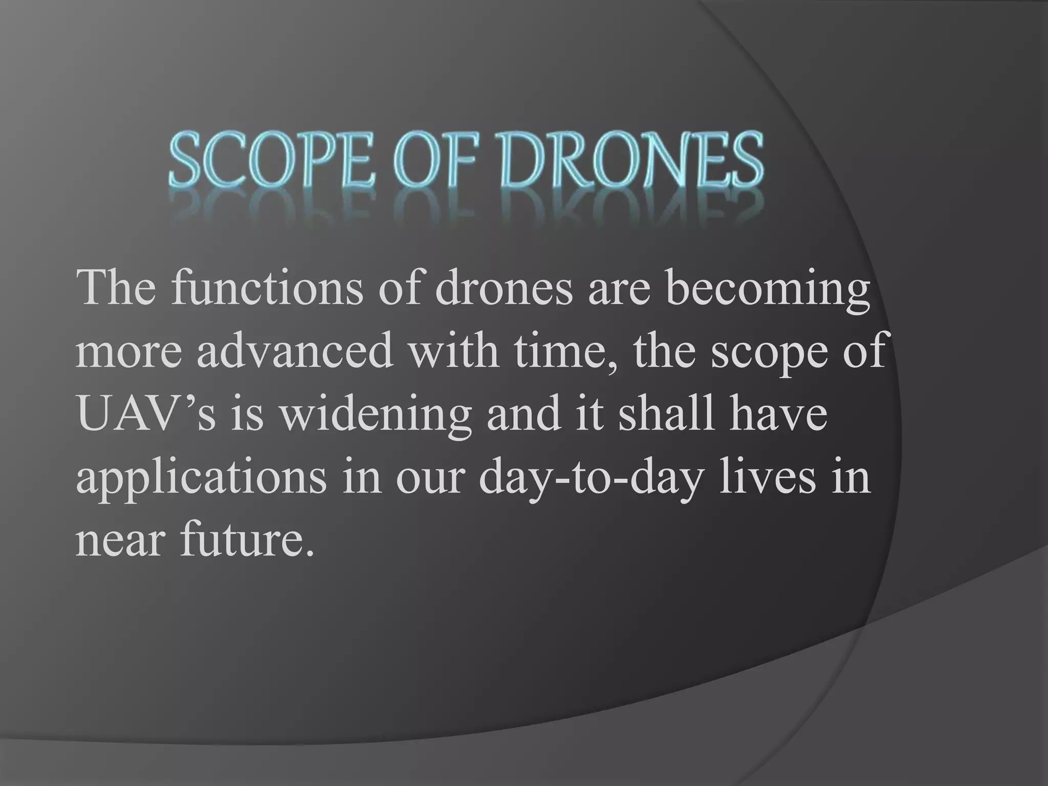 1. Introduction to drones | PPTX