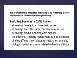 INTRODUCTION TO DRUG DESIGN PRESENTATION | PPT