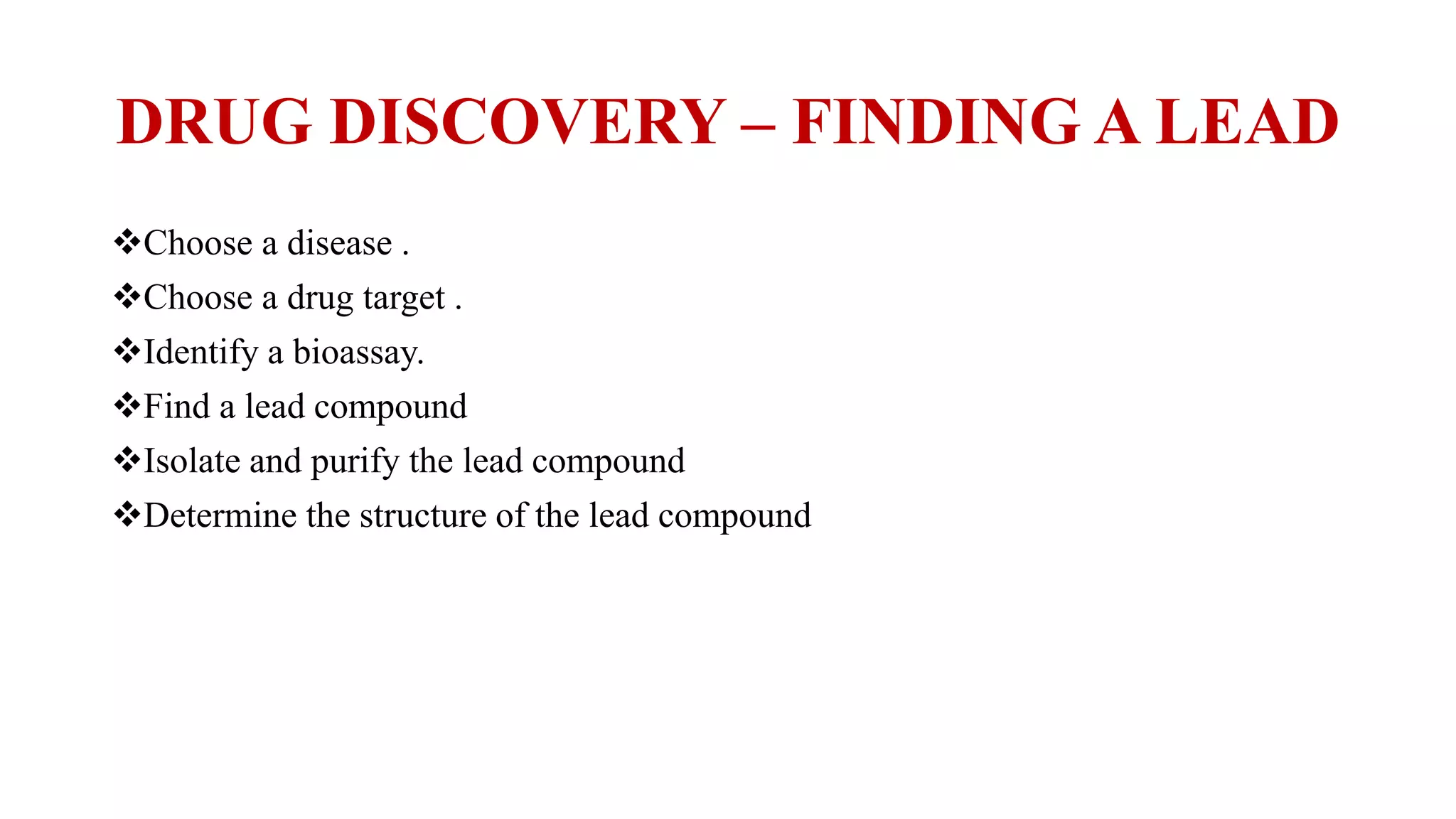 INTRODUCTION TO DRUG DESIGN AND DRUG DISCOVERY.pptx