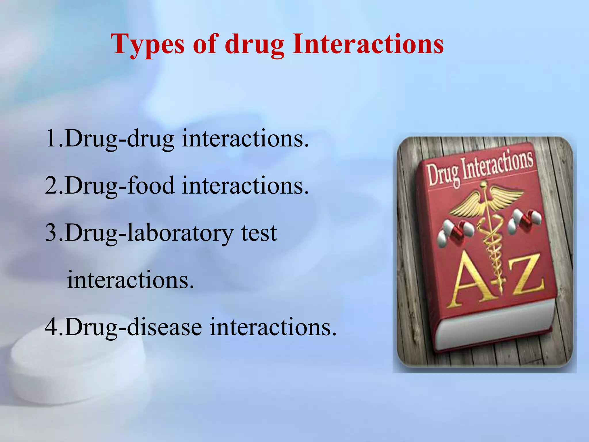 Introduction to drug interactions | PDF