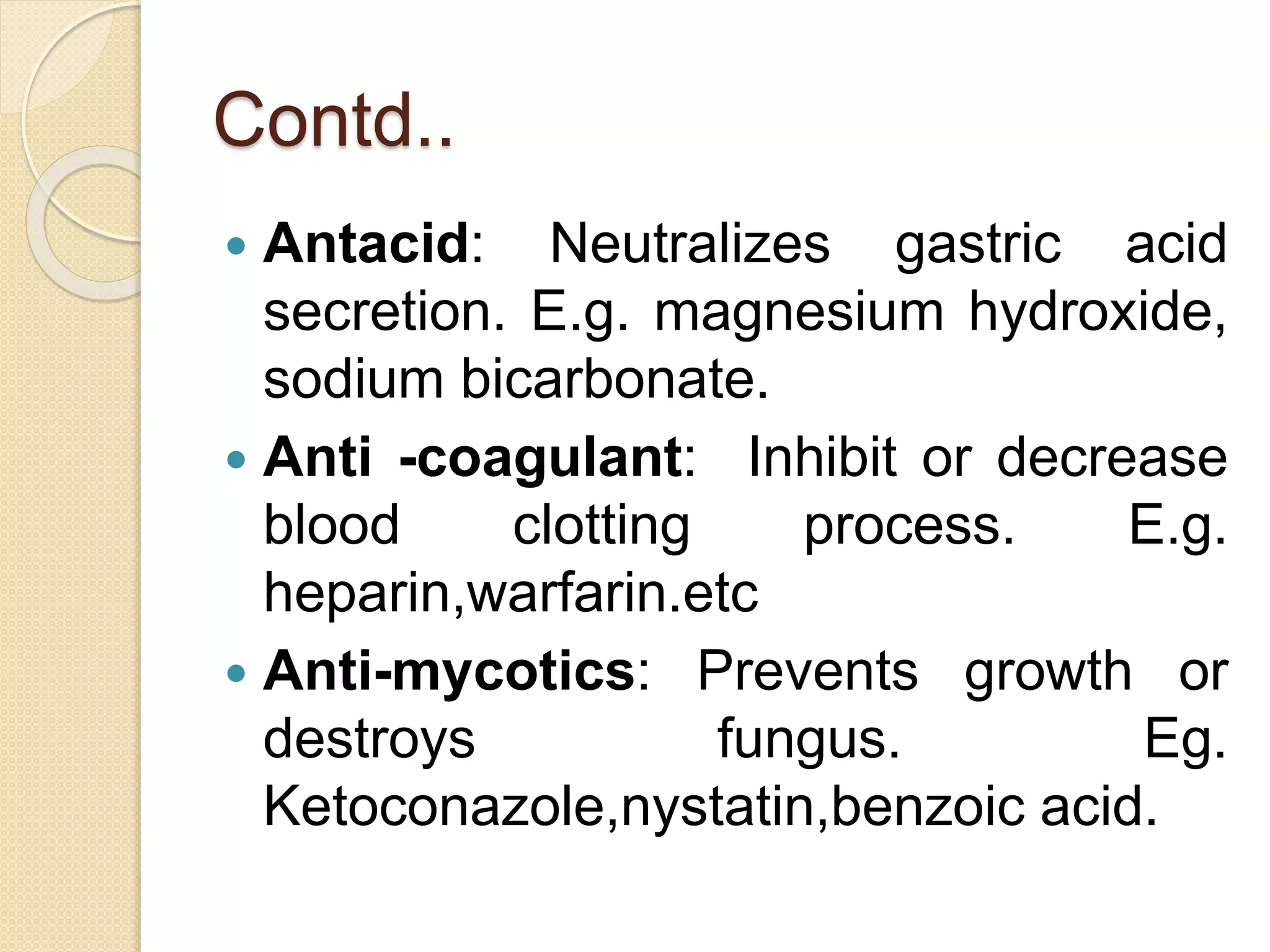 Mode of Action of Drugs and Prevention of Medication Error | PPTX