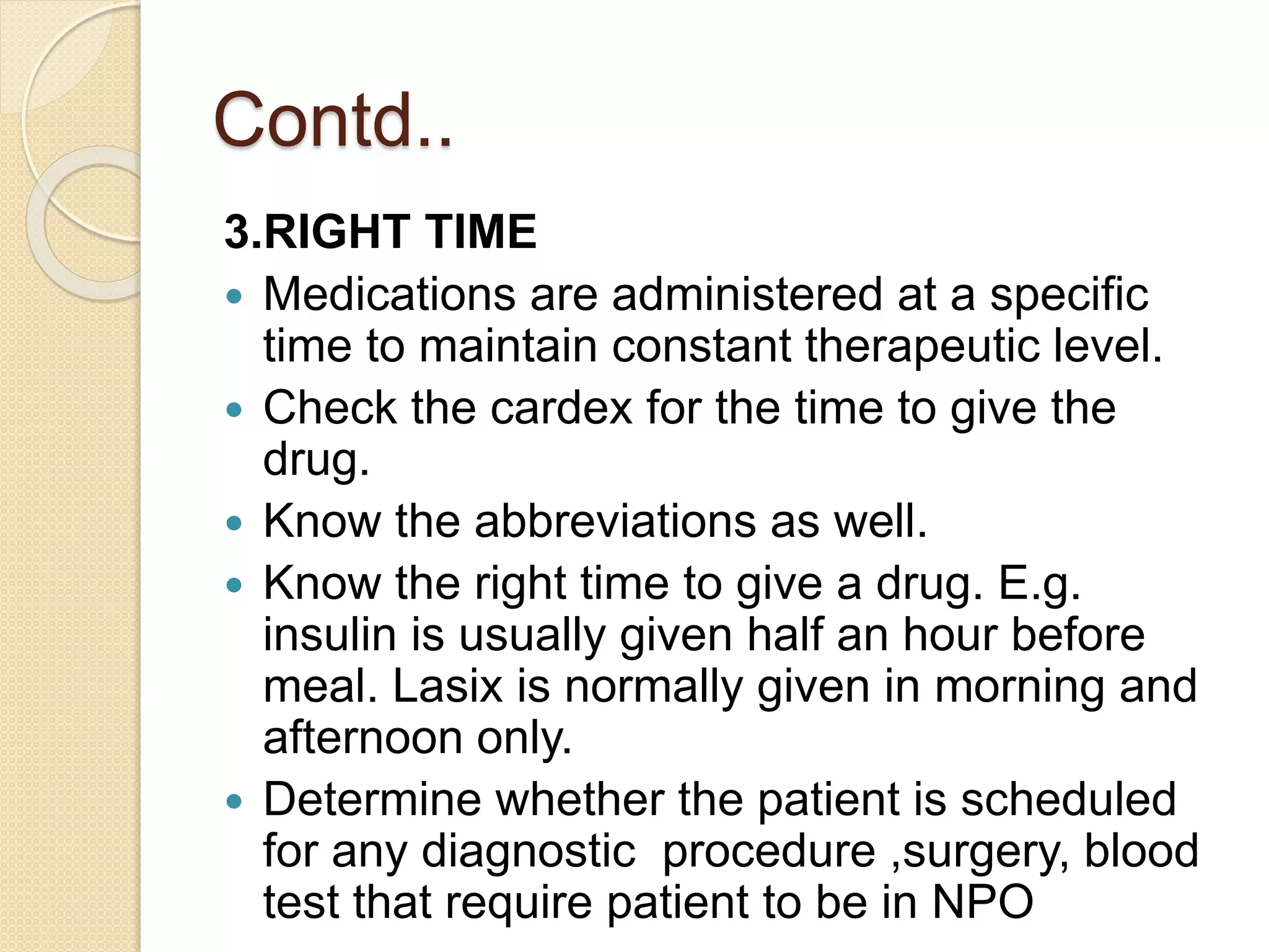 Mode of Action of Drugs and Prevention of Medication Error | PPTX