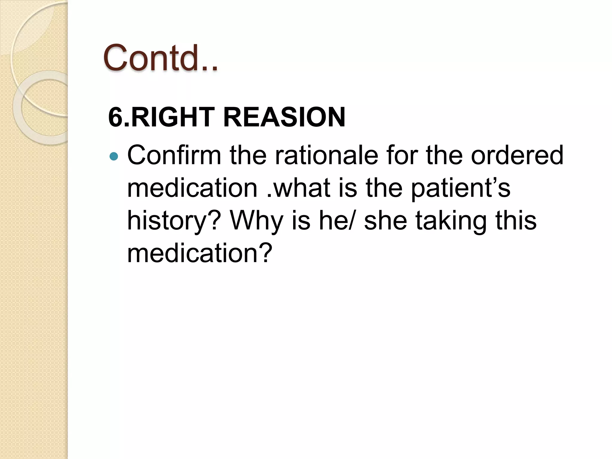 Mode of Action of Drugs and Prevention of Medication Error | PPTX