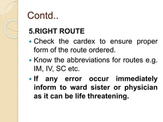Mode of Action of Drugs and Prevention of Medication Error | PPT