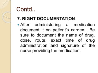 Mode of Action of Drugs and Prevention of Medication Error | PPT