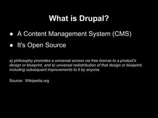 Introduction to drupal | PDF