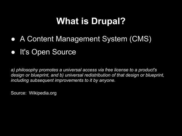 Introduction to drupal | PDF