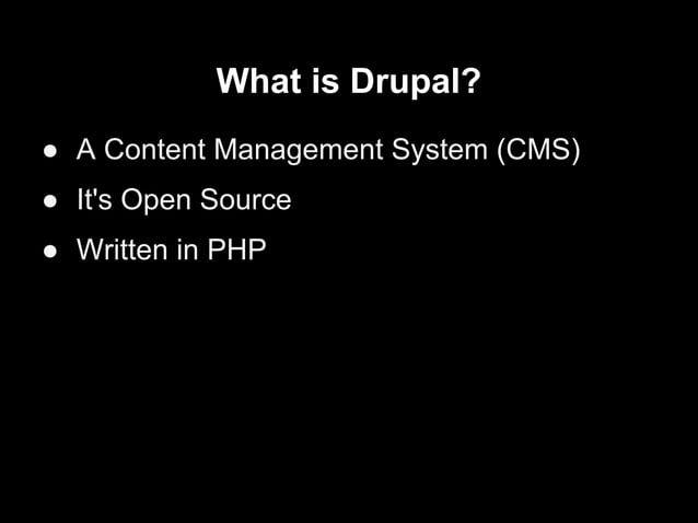 Introduction to drupal | PDF