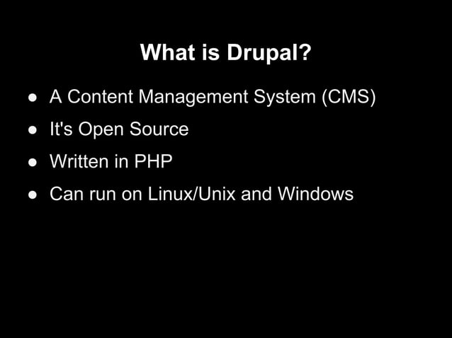 Introduction to drupal | PDF