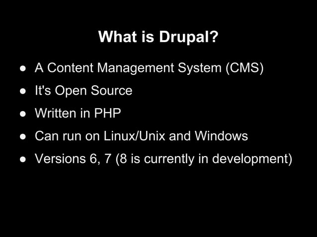 Introduction to drupal | PDF