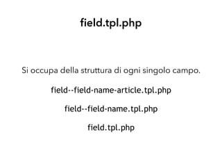 Introduzione al Theme Engin di Drupal 7 | PPT