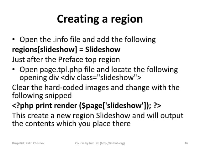 Introduction to Drupal 7 Themes and design | PDF