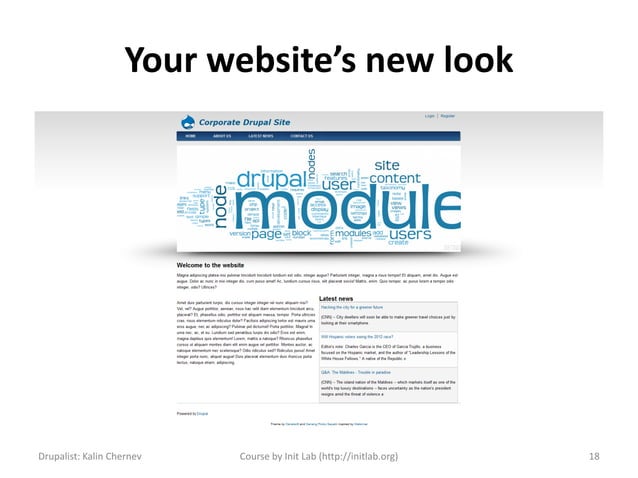 Introduction to Drupal 7 Themes and design | PDF