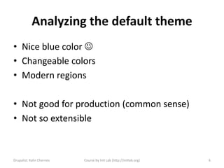 Introduction to Drupal 7 Themes and design | PDF