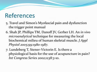 Introduction to dry needling | PPTX