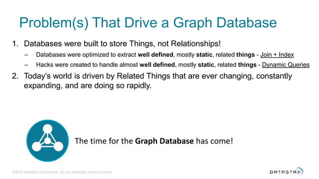Introduction to DataStax Enterprise Graph Database | PPTX