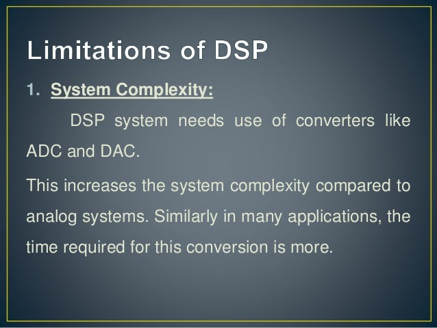 Introduction to dsp
