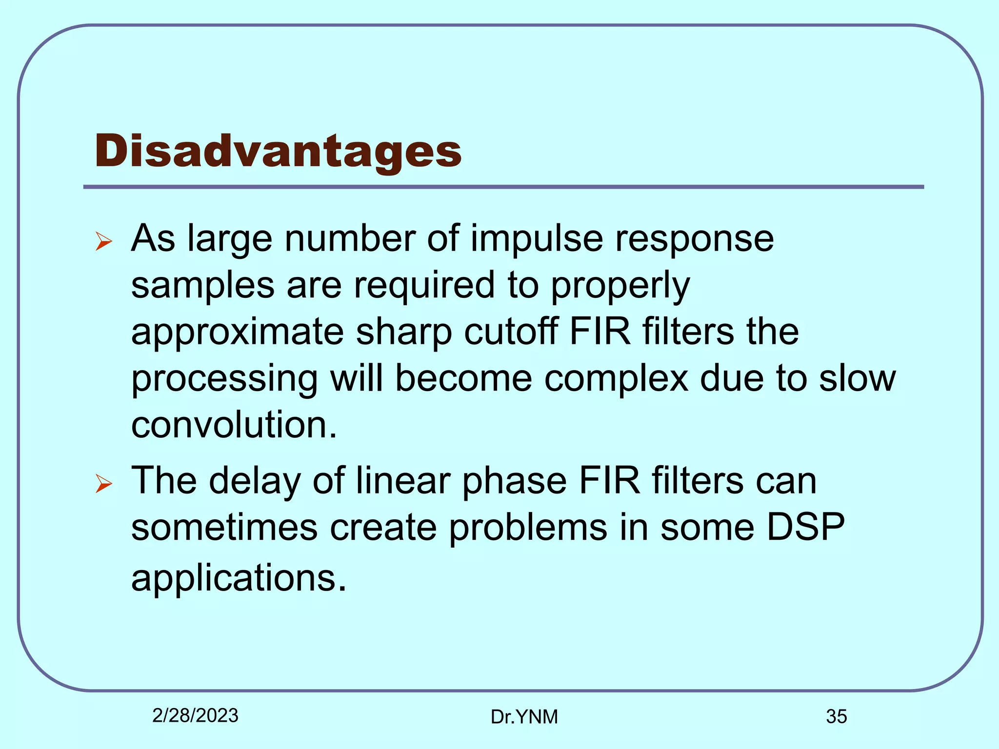Introduction to DSP.ppt | Digital Audio | Computer Software and Applications