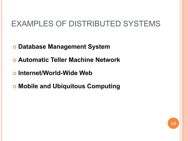 Introduction to Distributed System | PPTX