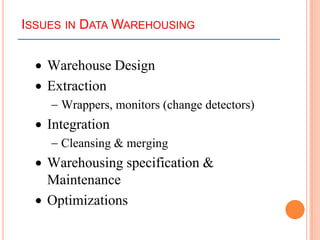 Introduction to Data Warehousing | PPTX