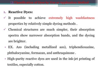 Introduction to dyes | PPTX