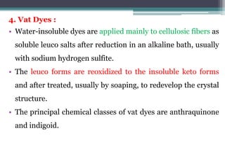 Introduction to dyes | PPTX