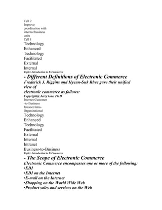 Introduction to e | DOC