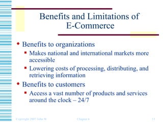Introduction To E Commerce | PPT