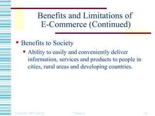 Introduction To E Commerce | PPT