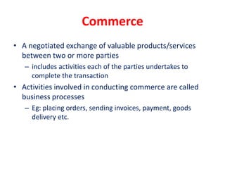 Introduction to Electronic Commerce | PDF