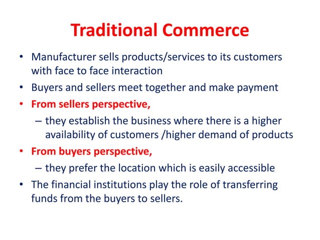 Introduction to Electronic Commerce | PPT