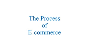 introduction to e-commerce.pptx | Business | Business and Finance