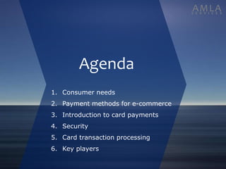 Introduction to e-Commerce Payments | PPTX