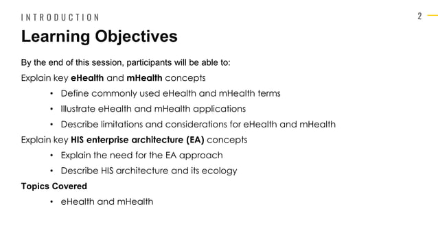 Introduction to E-Health 01 Lecture Slides.pdf | Internet | Computing