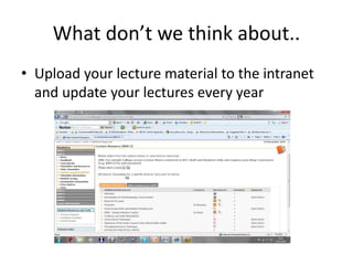 Introduction to e learning in fds | PPT