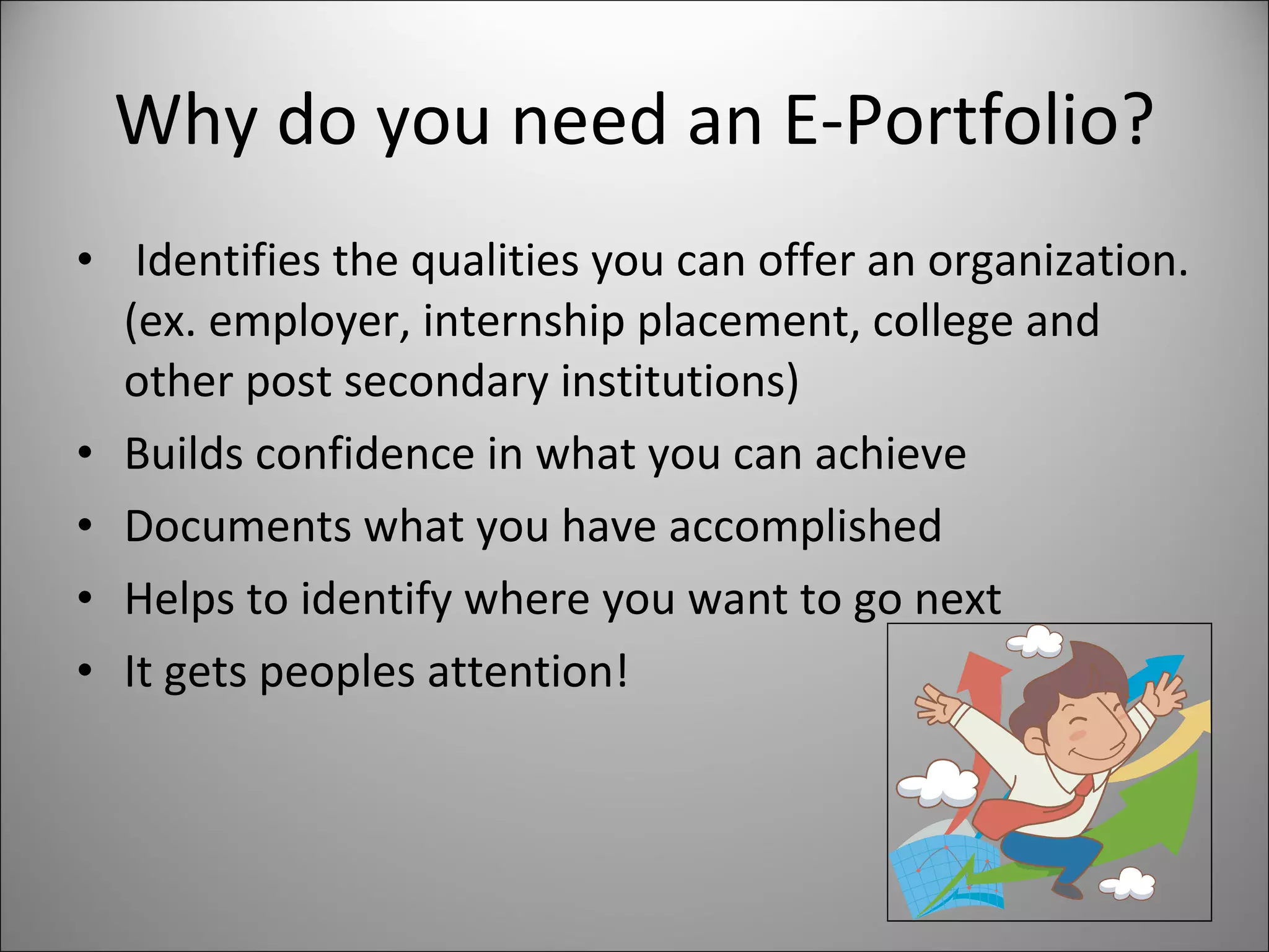 Introduction To E Portfolio Ppt Internet For Beginners Internet