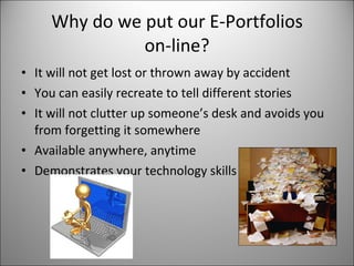 Introduction to e portfolio | PPT | Internet for Beginners | Internet