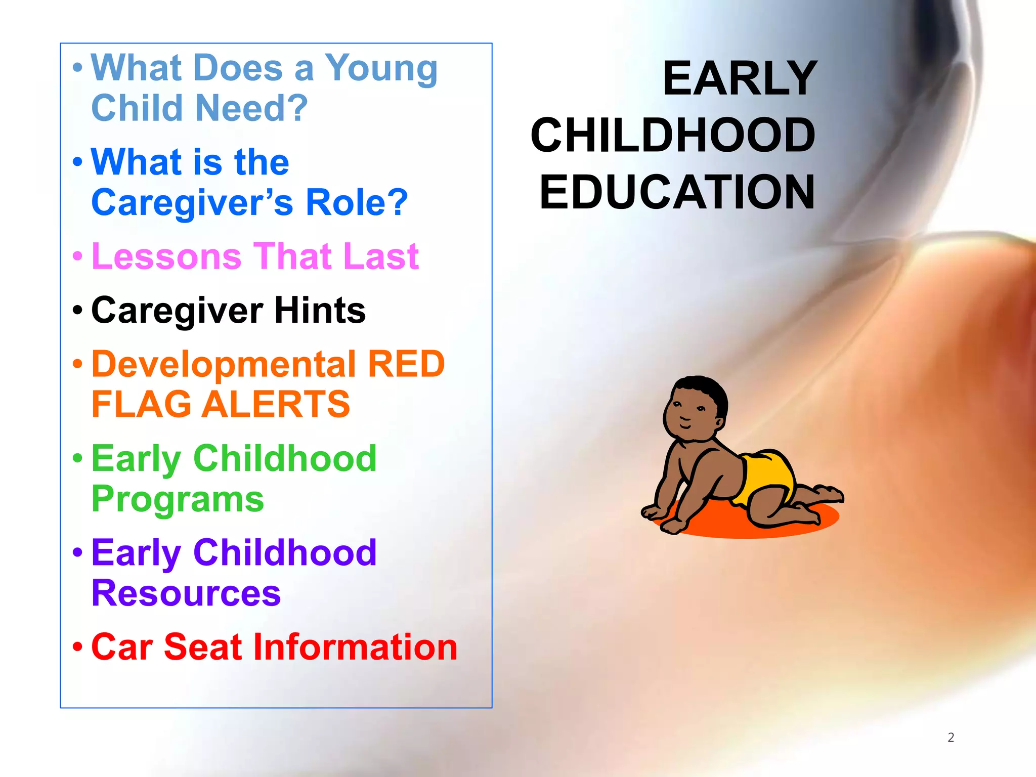 Introduction to early childhood education. | PPTX