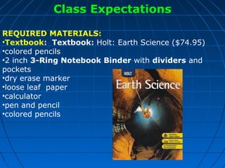 8th Grade Earth Science Textbook
