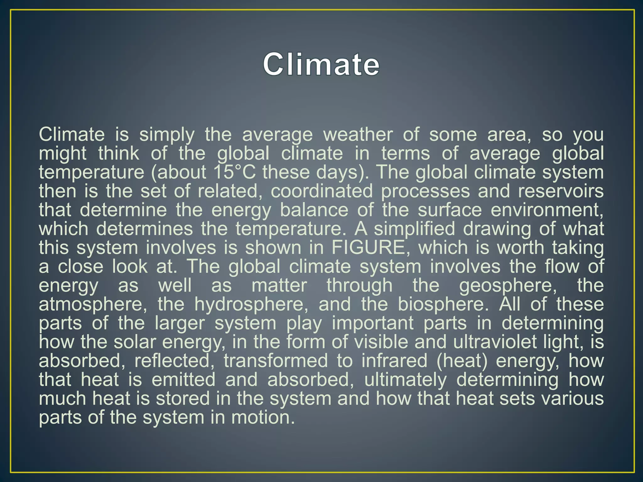 Introduction to earth system | PPTX
