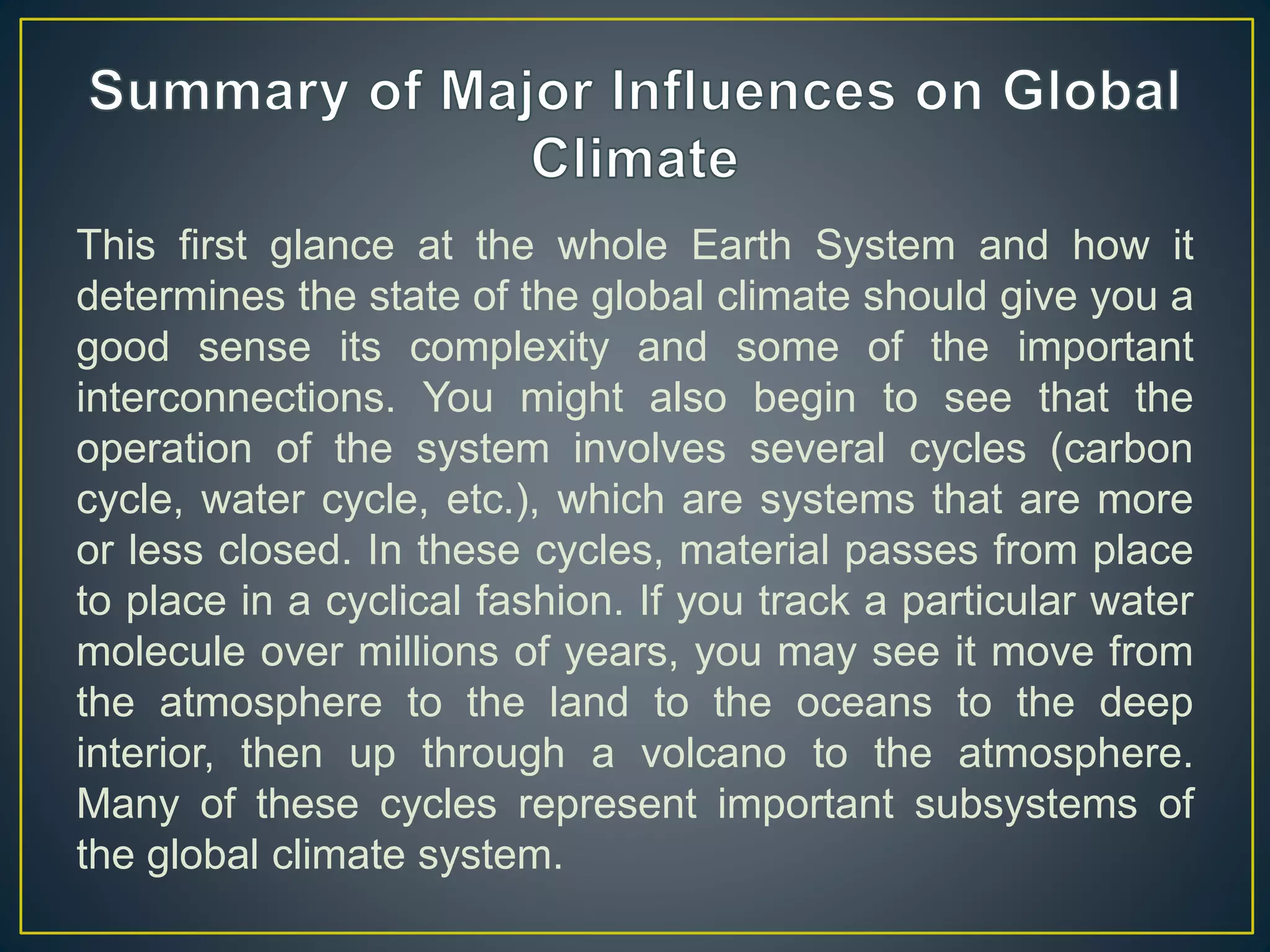 Introduction to earth system | PPTX